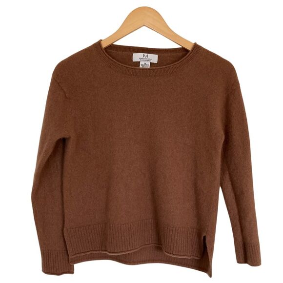 Magaschoni | Sweaters | Magaschoni Womens Cashmere Sweater M Brown Long ...